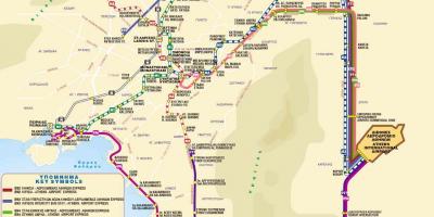 Athens map - Maps Athens (Greece)