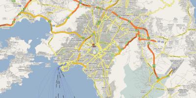 Athens map - Maps Athens (Greece)